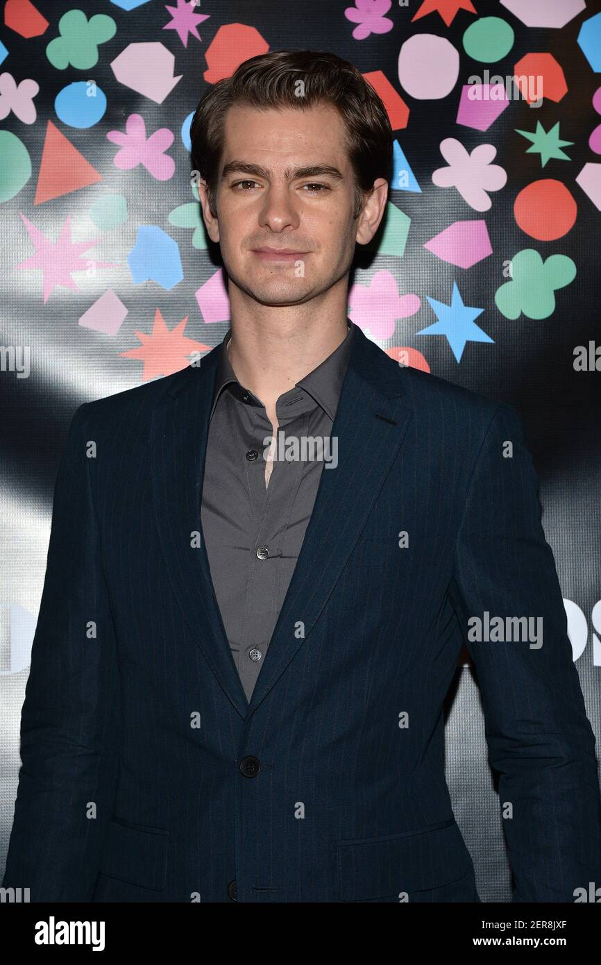 Andrew Garfield attends the 63rd Annual Obie Awards at Terminal 5 in ...