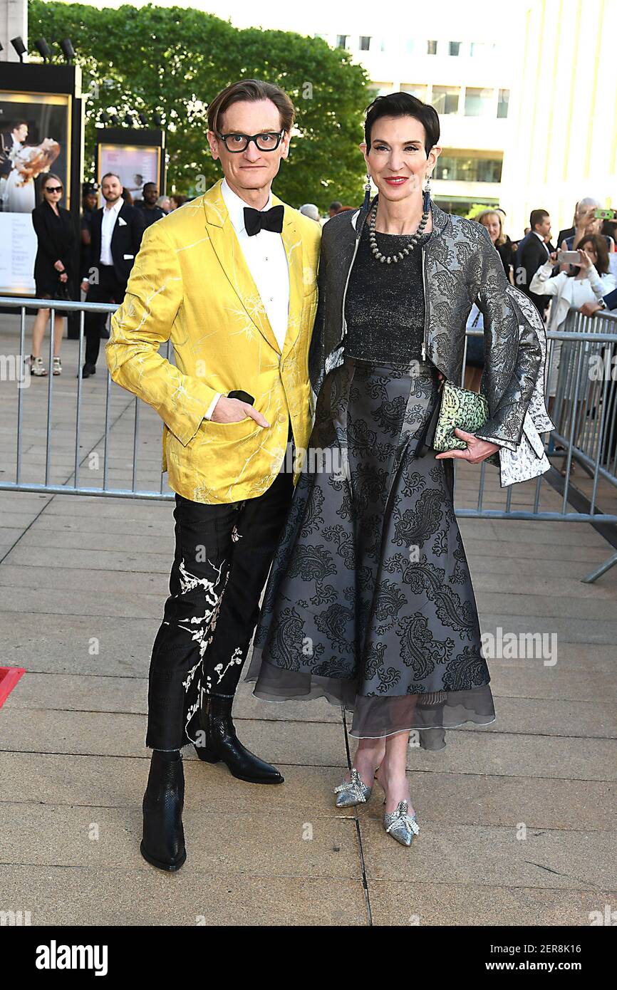 Hamish Bowles and Amy Fine Collins attend the American Ballet Theatre's ...