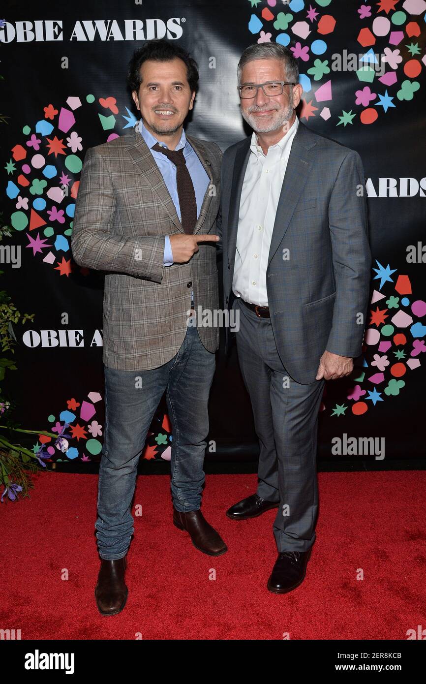 (L-R) John Leguizamo and Peter Barbey attend the 63rd Annual Obie ...