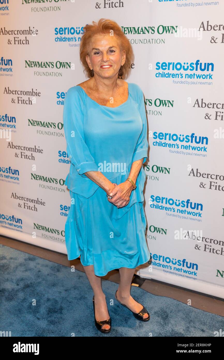 SeriousFun Borad Member Liz Robbins is seen during arrivals at the 2018 ...