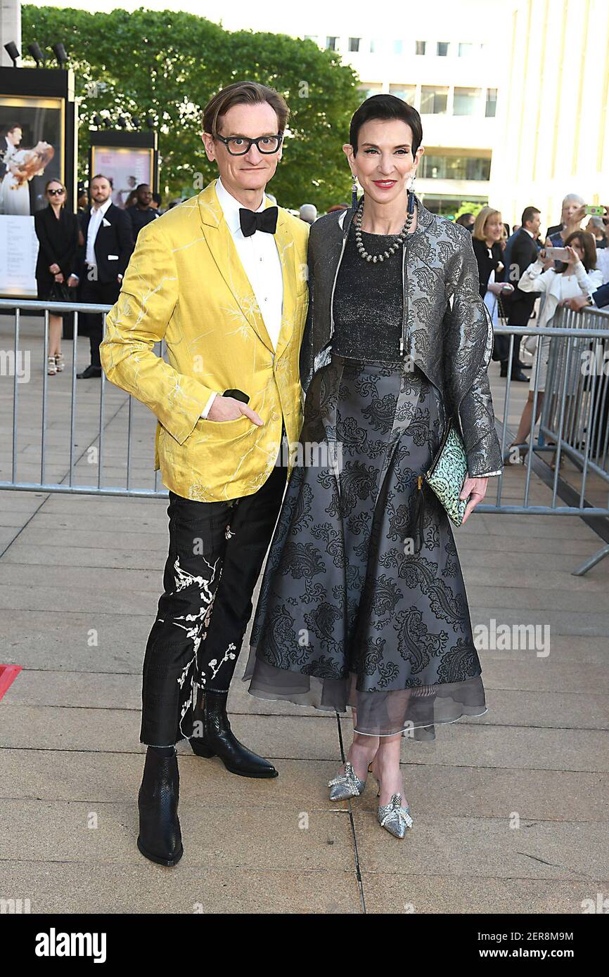 Hamish Bowles and Amy Fine Collins attend the American Ballet Theatre's ...