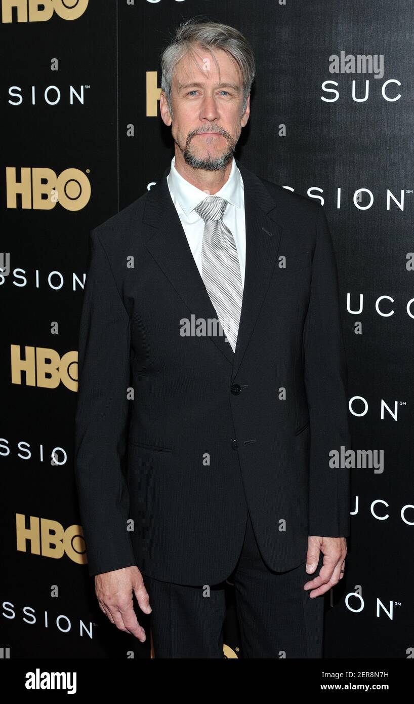 Actor Alan Ruck attends the red carpet premiere of HBO's Succession at ...