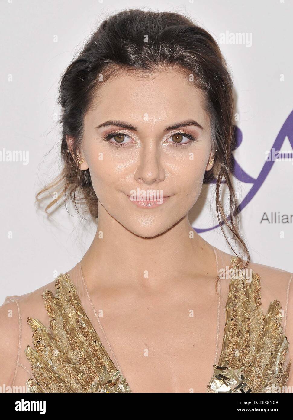 Alyson Stoner Arrives At The 43rd Annual Gracie Awards Gala Held At The