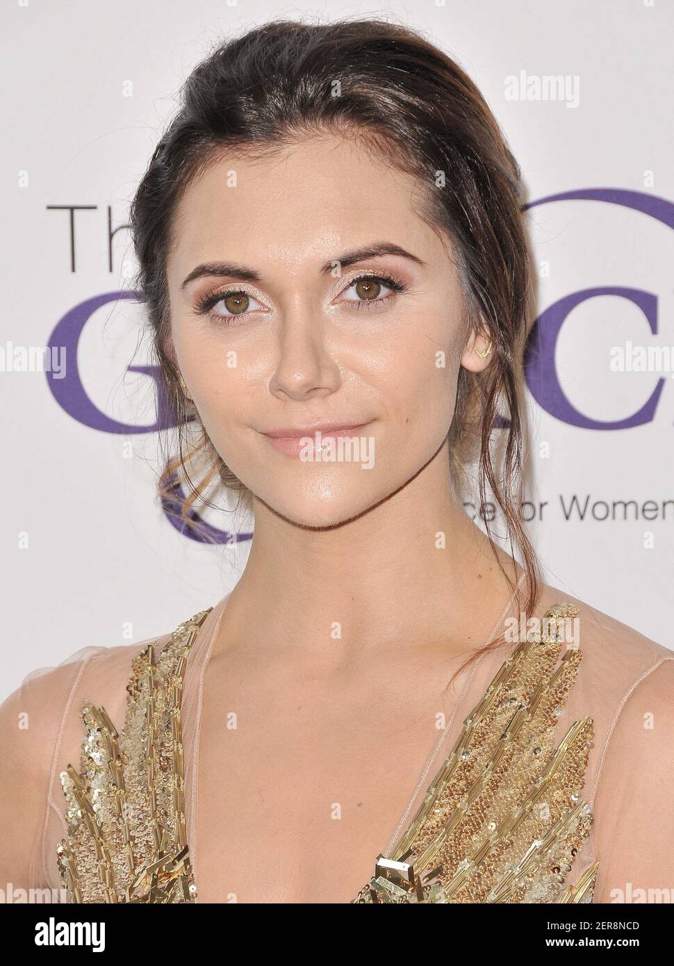 Alyson Stoner Arrives At The 43rd Annual Gracie Awards Gala Held At The