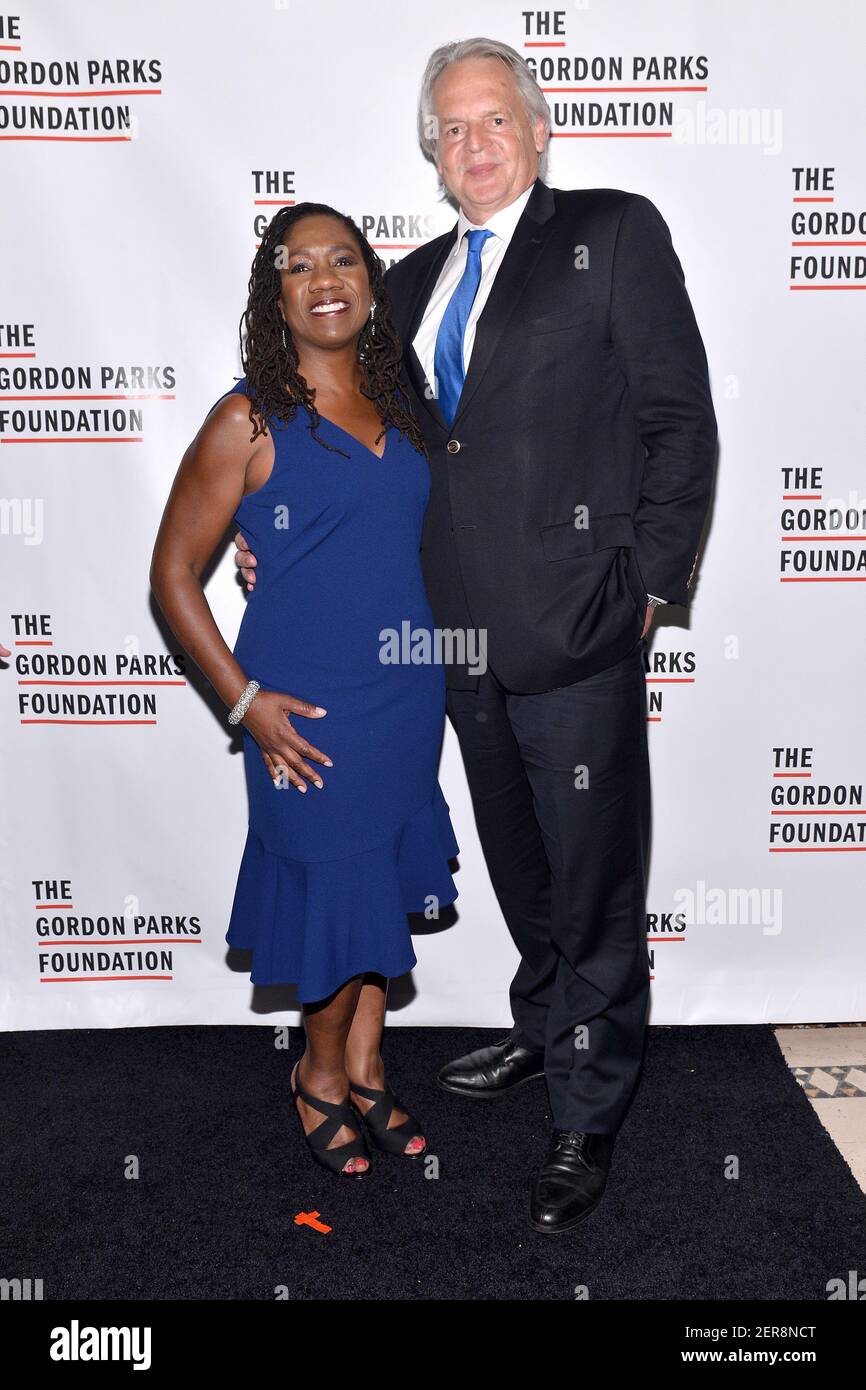 Honoree, Civil rights attorney Sherrilyn Ifill and Ivo Knobloch attend ...