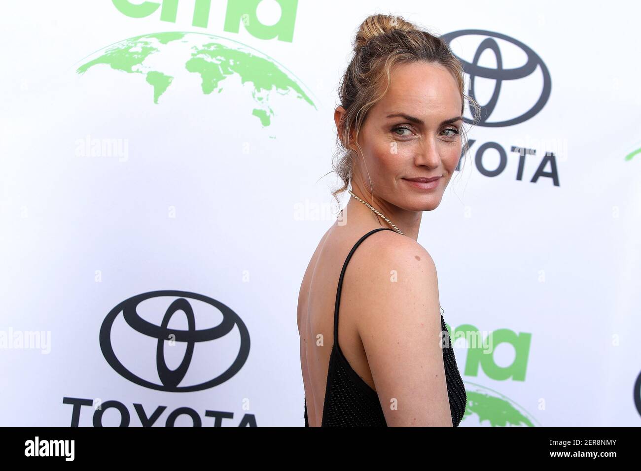 Amber Valetta attends The 28th Annual Environmental Media Awards held ...