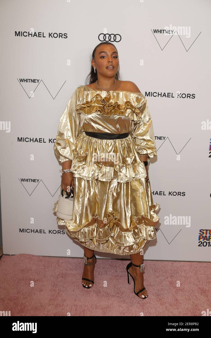 Model Paloma Elesser attends the 2018 Whitney Studio Party at The ...