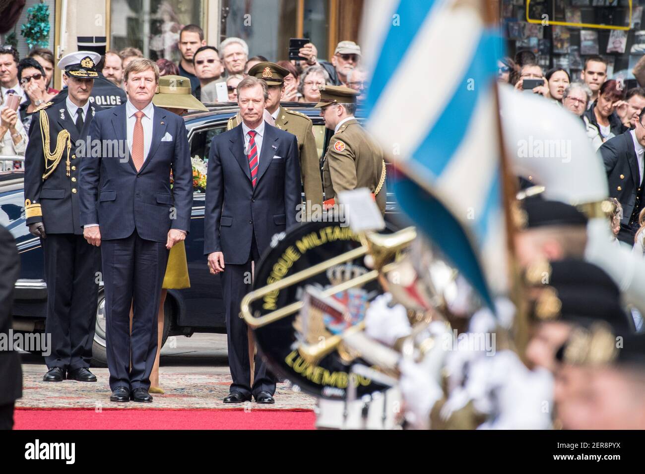 King Willem-Alexander of the Netherlands, Grand Duke Henri of ...