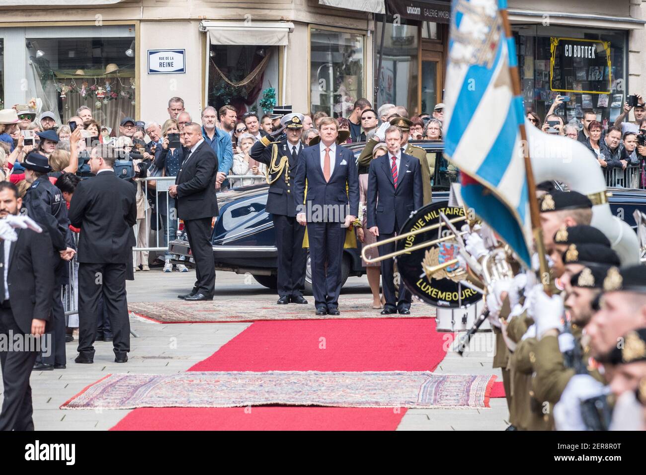 King Willem-Alexander of the Netherlands, Grand Duke Henri of ...