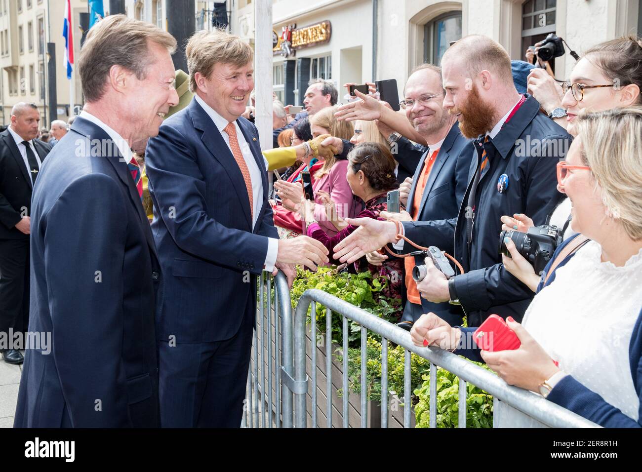 King Willem-Alexander of the Netherlands, Grand Duke Henri of ...