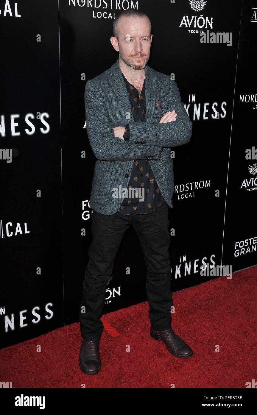 Director/Co-Writer Anthony Byrne arrives at the "In Darkness" Los ...