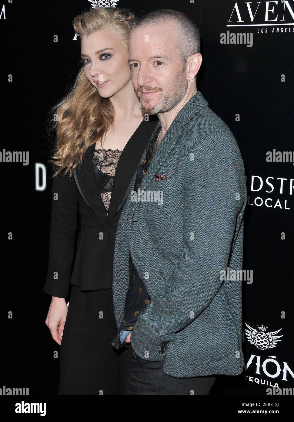 (L-R) Natalie Dormer and Anthony Byrne at the "In Darkness" Los Angeles ...