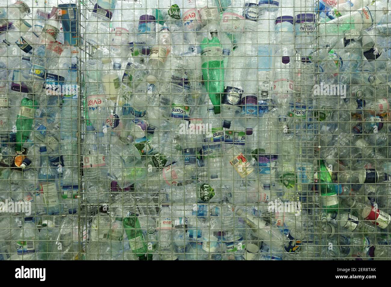 Art installation highlighting the perils of single use plastic ...