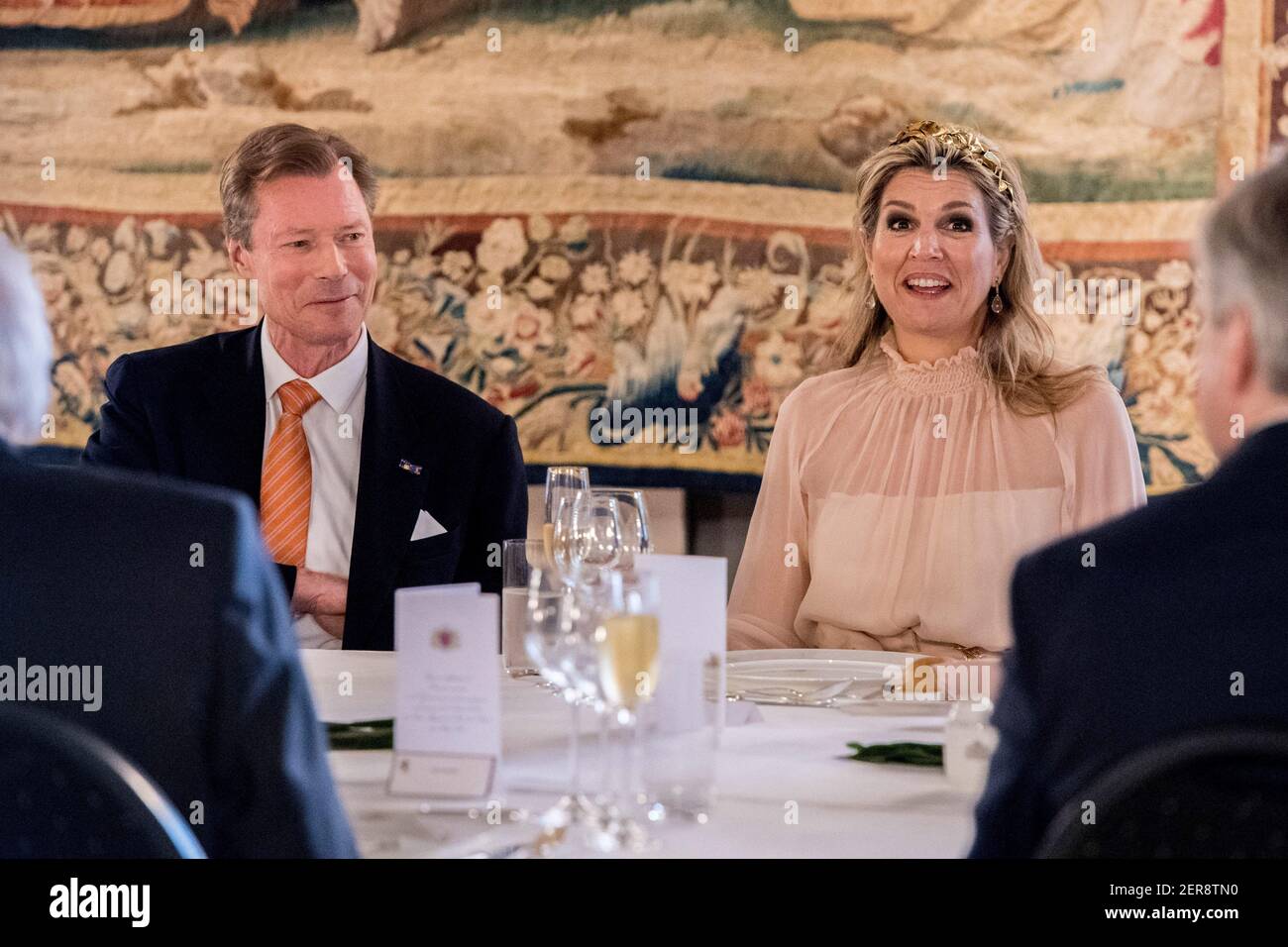 Queen Maxima of The Netherlands and Grand Duke Henri of Luxembourg ...