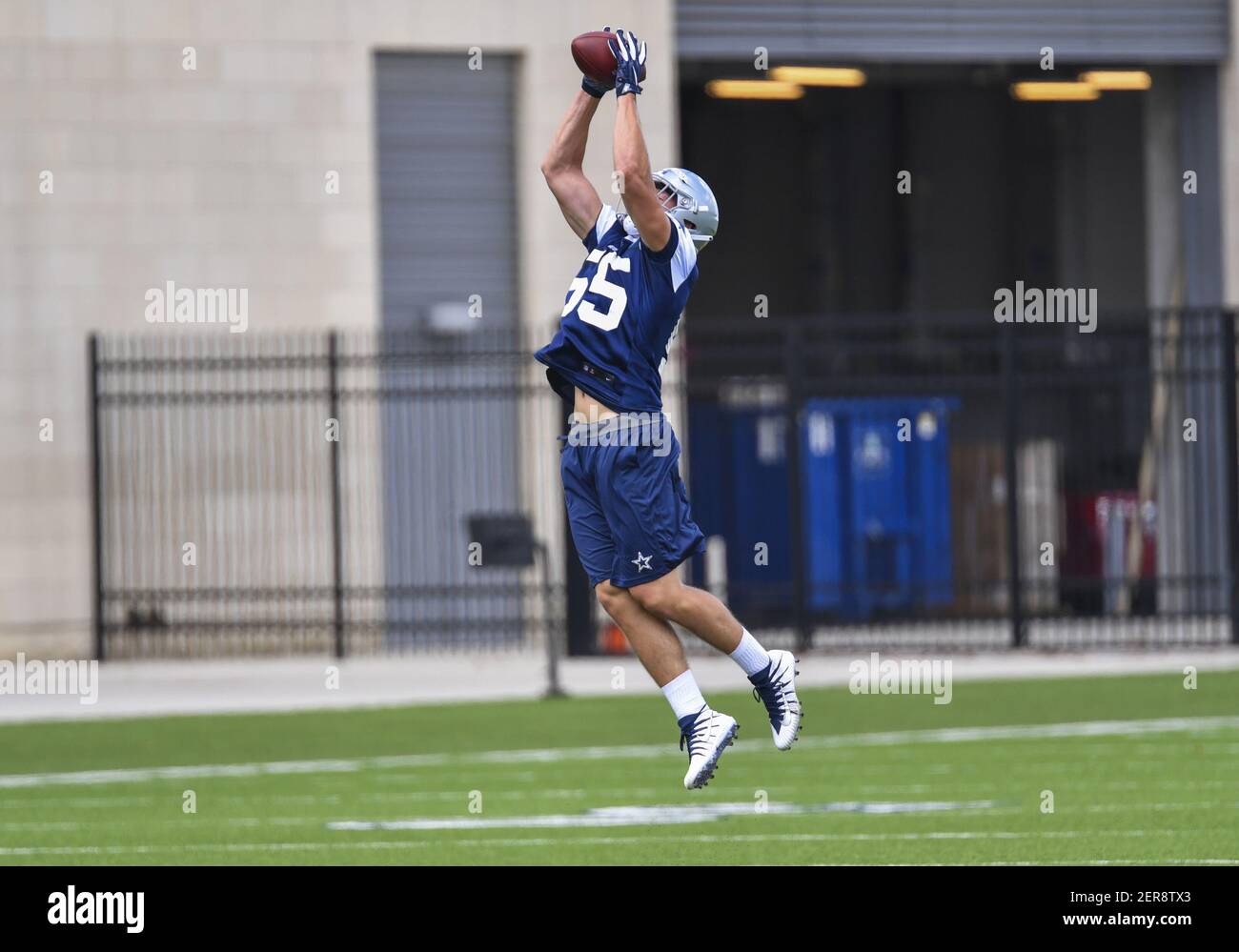 May 23, 2018: Dallas Cowboys linebacker Leighton Vander Esch #55 during ...