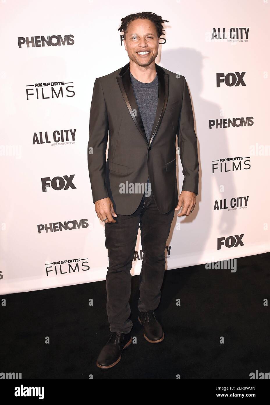 WEST HOLLYWOOD, CA - MAY 23: Cobi Jones at the premiere of Fox Sports' "Phenoms" at the Pacific ...