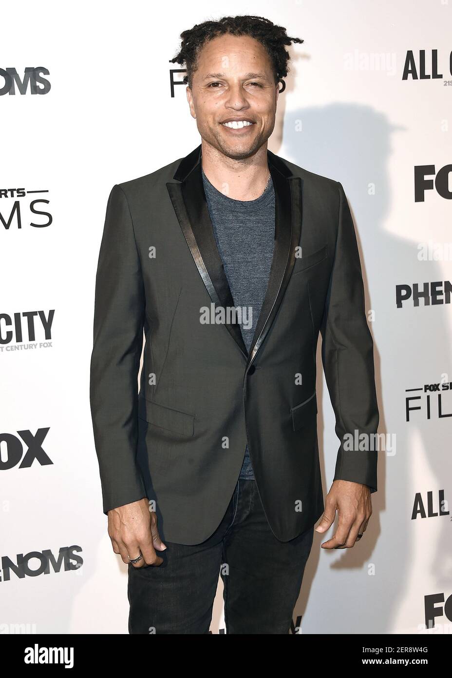WEST HOLLYWOOD, CA - MAY 23: Cobi Jones at the premiere of Fox Sports' "Phenoms" at the Pacific ...