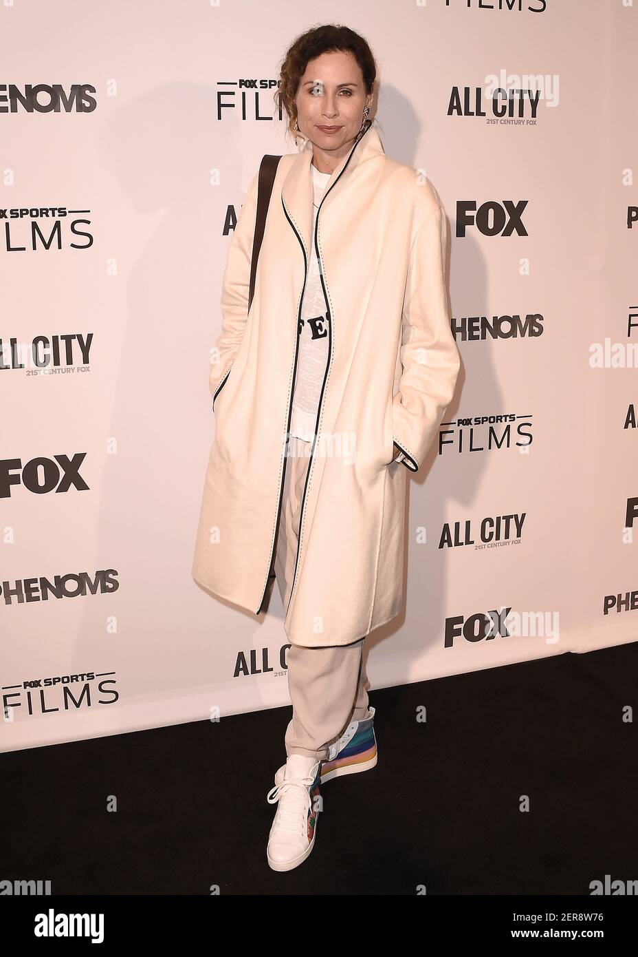 WEST HOLLYWOOD, CA - MAY 23: Minnie Driver at the premiere of Fox Sports' "Phenoms" at the ...