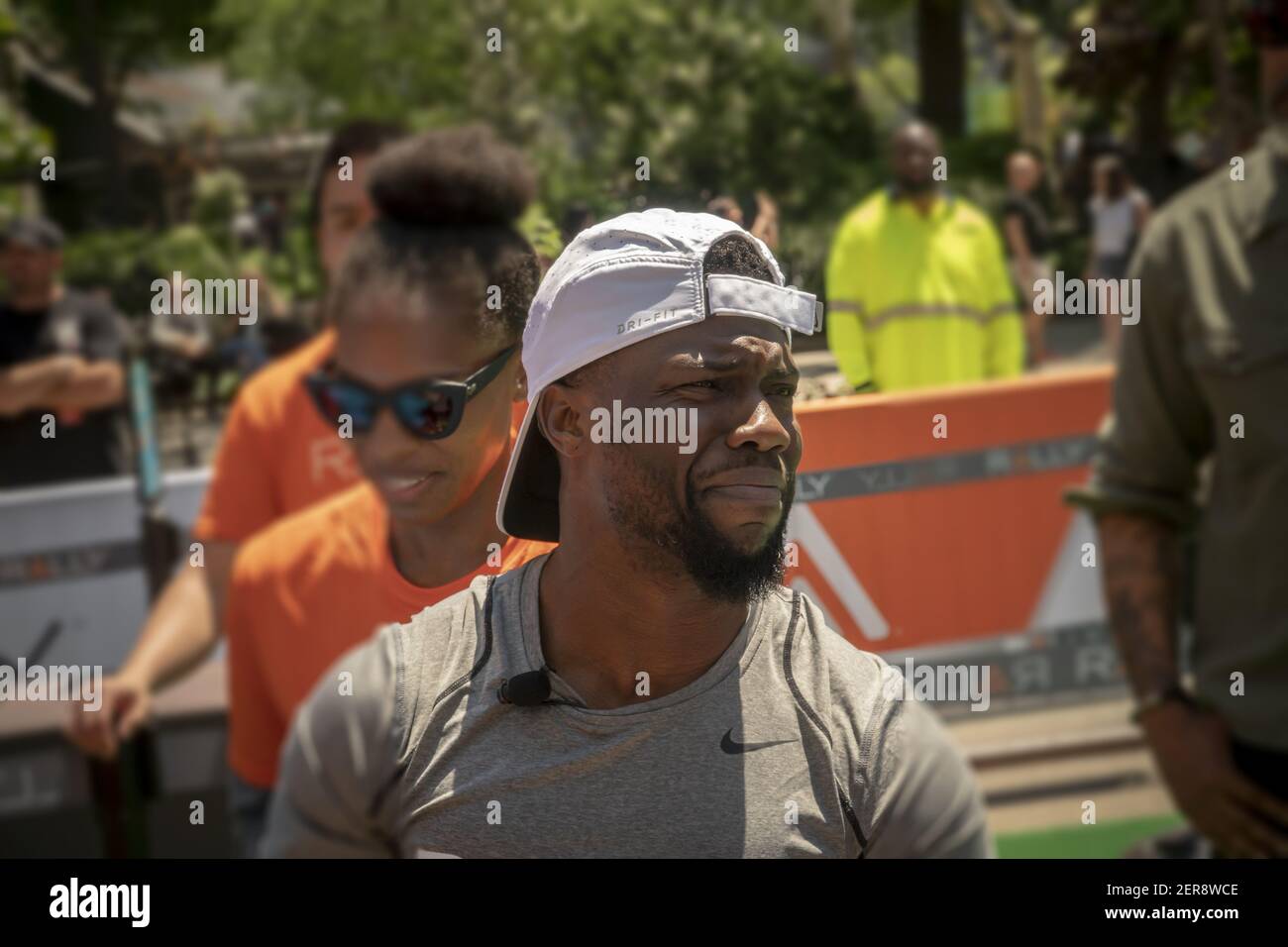 Comedian/Actor Kevin Hart participates in the "Rally on the Road ...