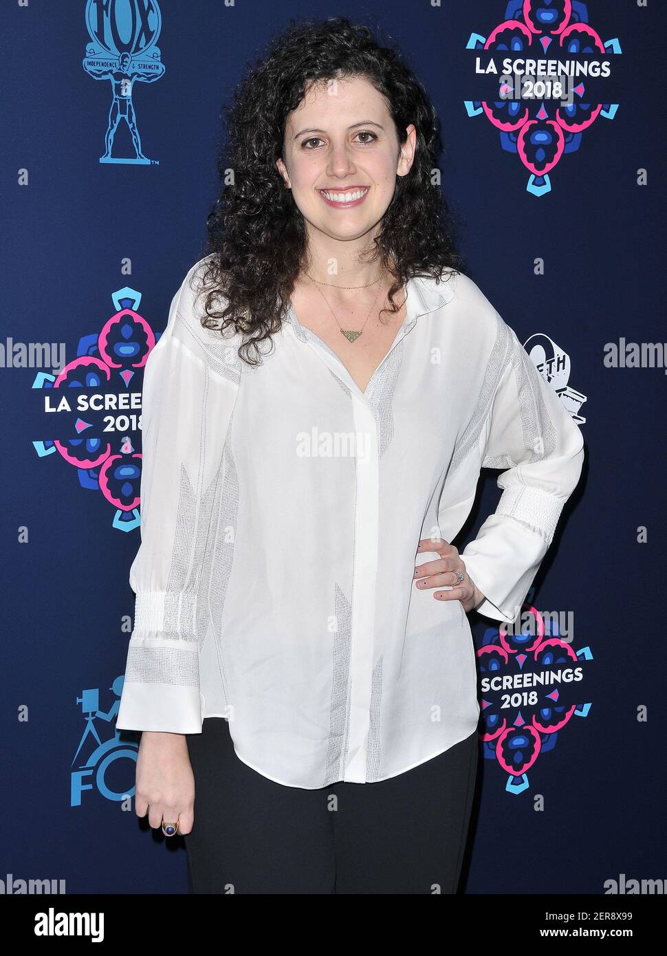 Stacy Greenberg arrives at the 20th Century Fox Television 2018 LA ...