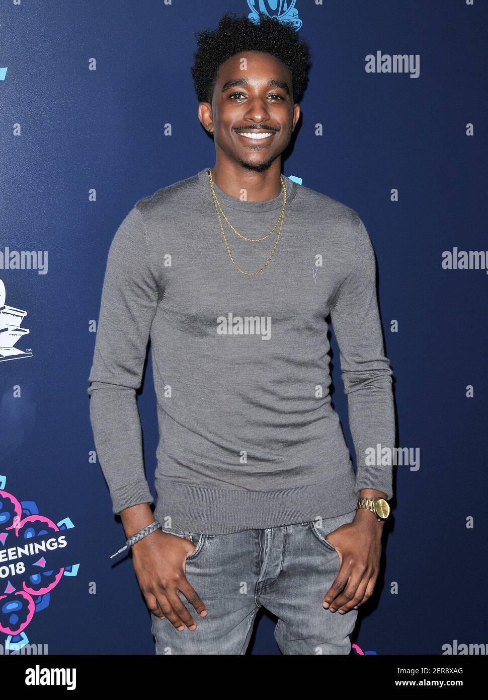 Jordan L Jones arrives at the 20th Century Fox Television 2018 LA ...
