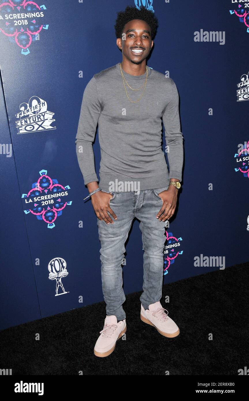 Jordan L Jones arrives at the 20th Century Fox Television 2018 LA ...