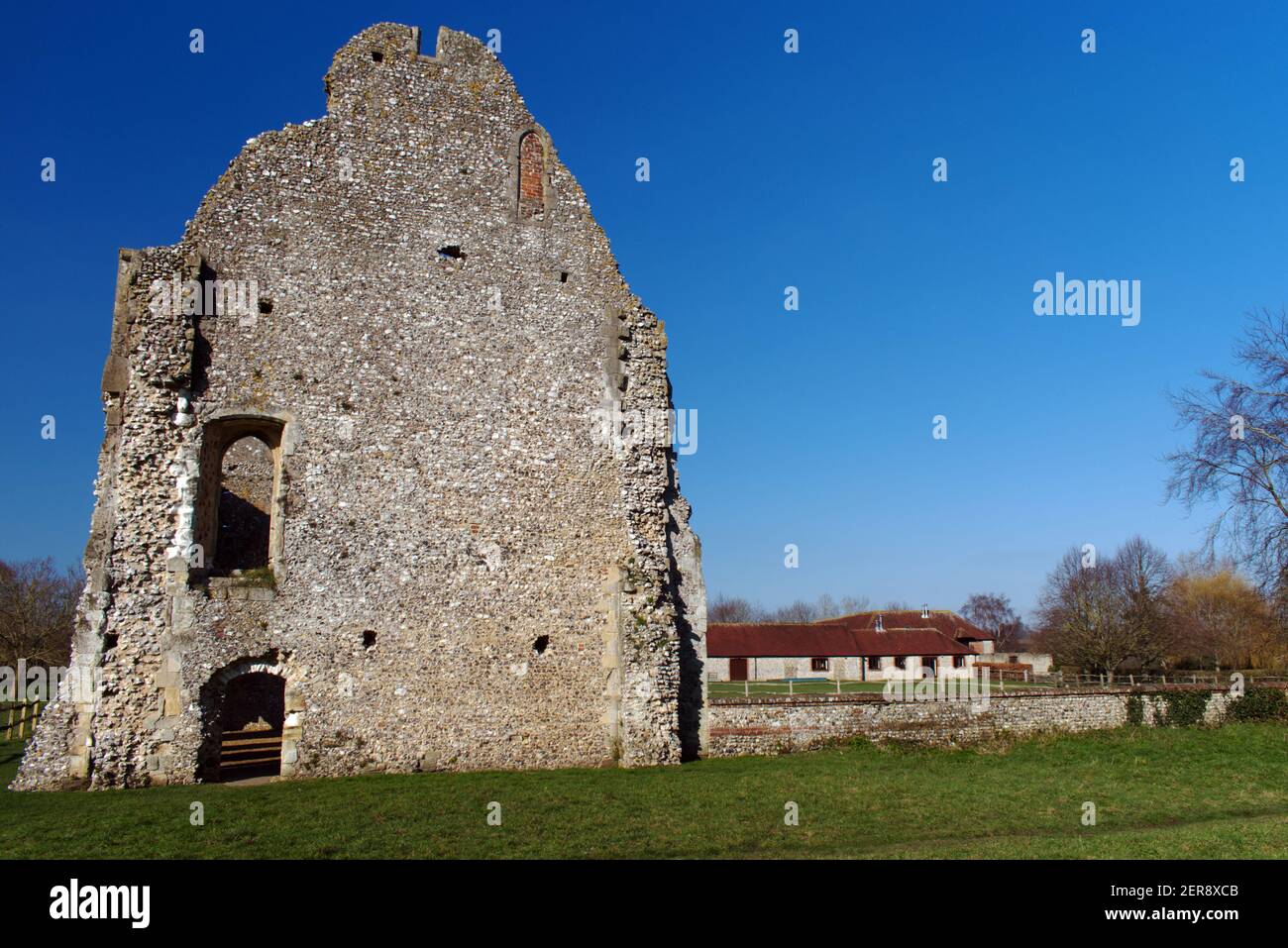Boxgrove priory ruins benedictine priory hi-res stock photography and ...