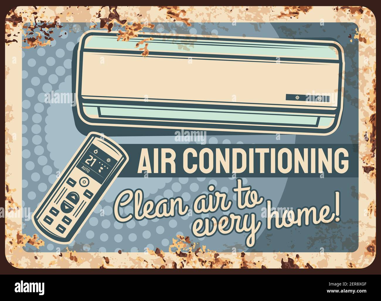 Air conditioner vintage hi-res stock photography and images - Alamy