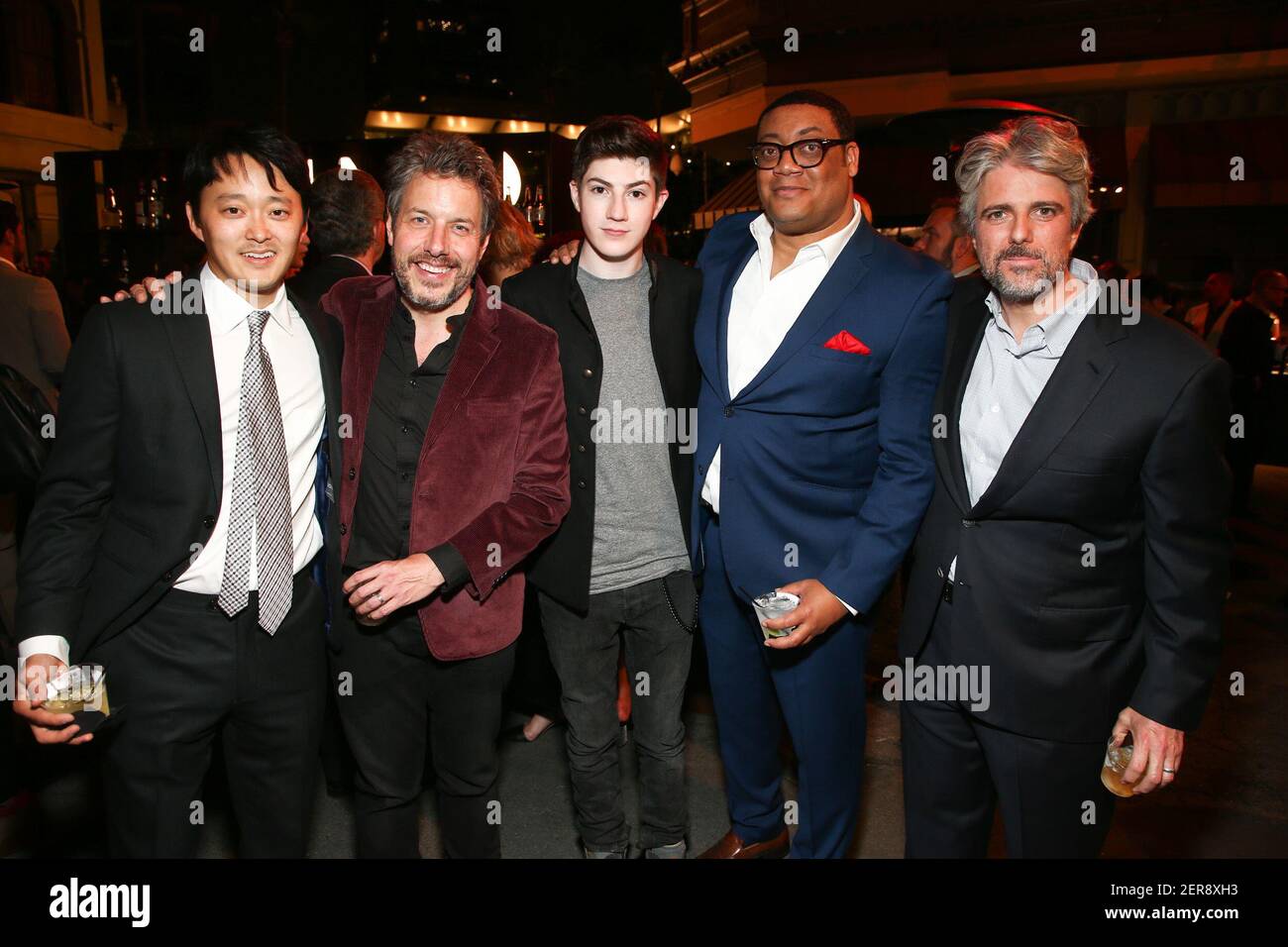 LOS ANGELES - MAY 24: Daniel Chun, John Ross Bowie, Mason Cook, Cedric ...