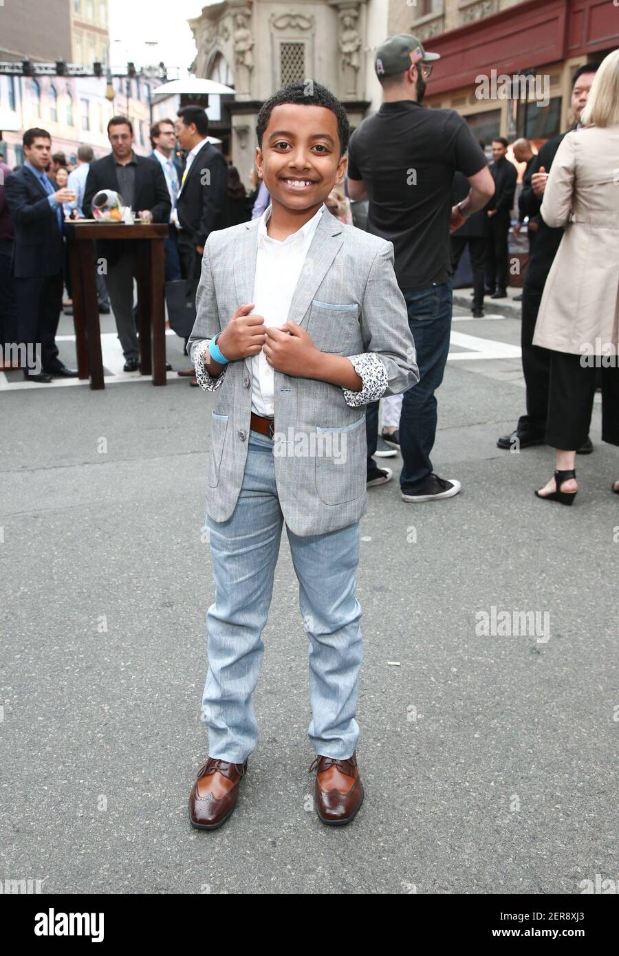 LOS ANGELES - MAY 24: Devin Trey Campbell attends the 2018 Fox LA ...