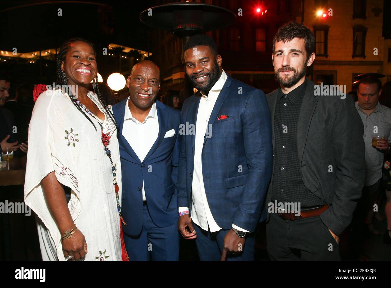 LOS ANGELES - MAY 24: Michael Hyatt, John Singleton, Carter Hudson ...
