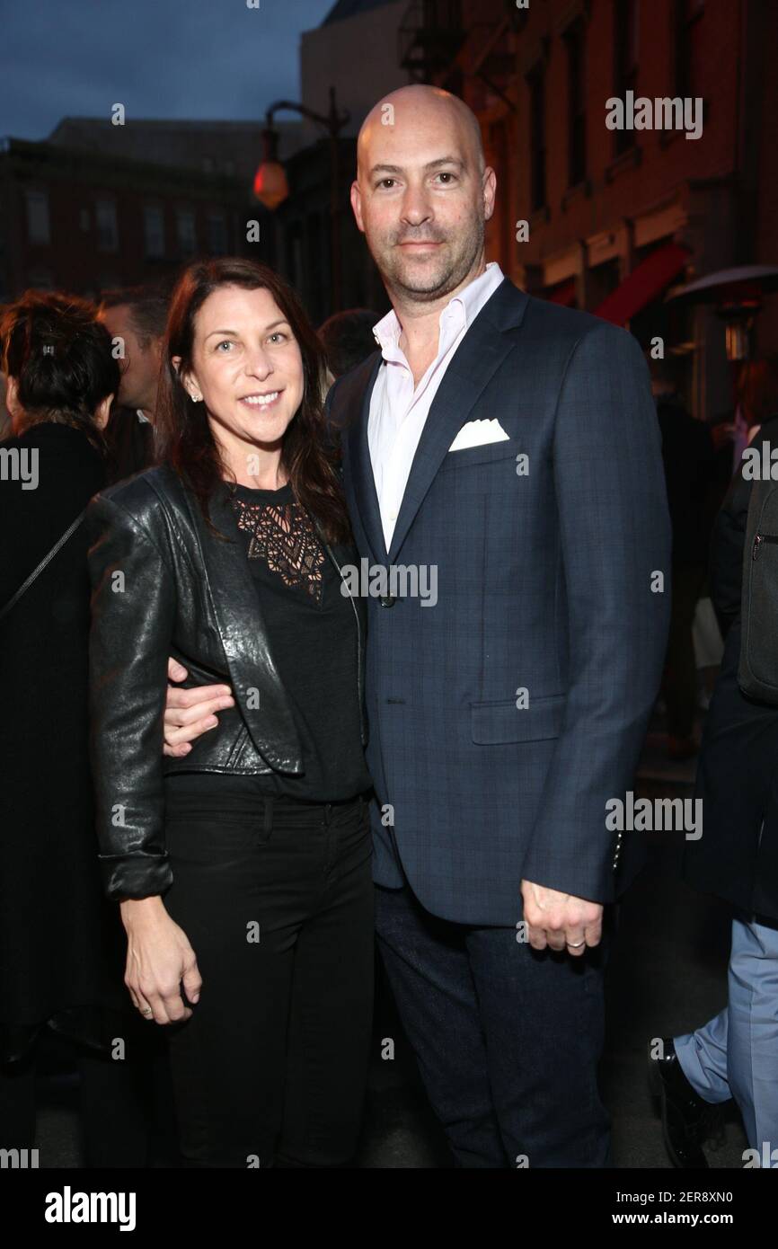 LOS ANGELES - MAY 24: Barbara Adler, Justin Adler attends the 2018 Fox ...