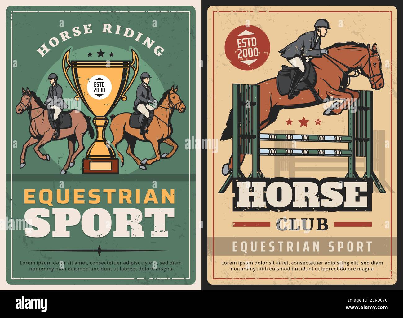 Jockey school poster hi-res stock photography and images - Alamy