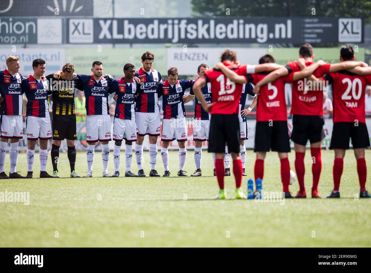 MAASSLUIS , 26-05-2018 , Football , Sportpark Dijkpolder , Dutch Tweede Divisie , Season 2017/ ...
