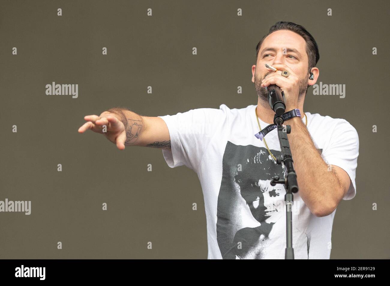 Josh Carter of Phantogram during BottleRock Music Festival at Napa ...