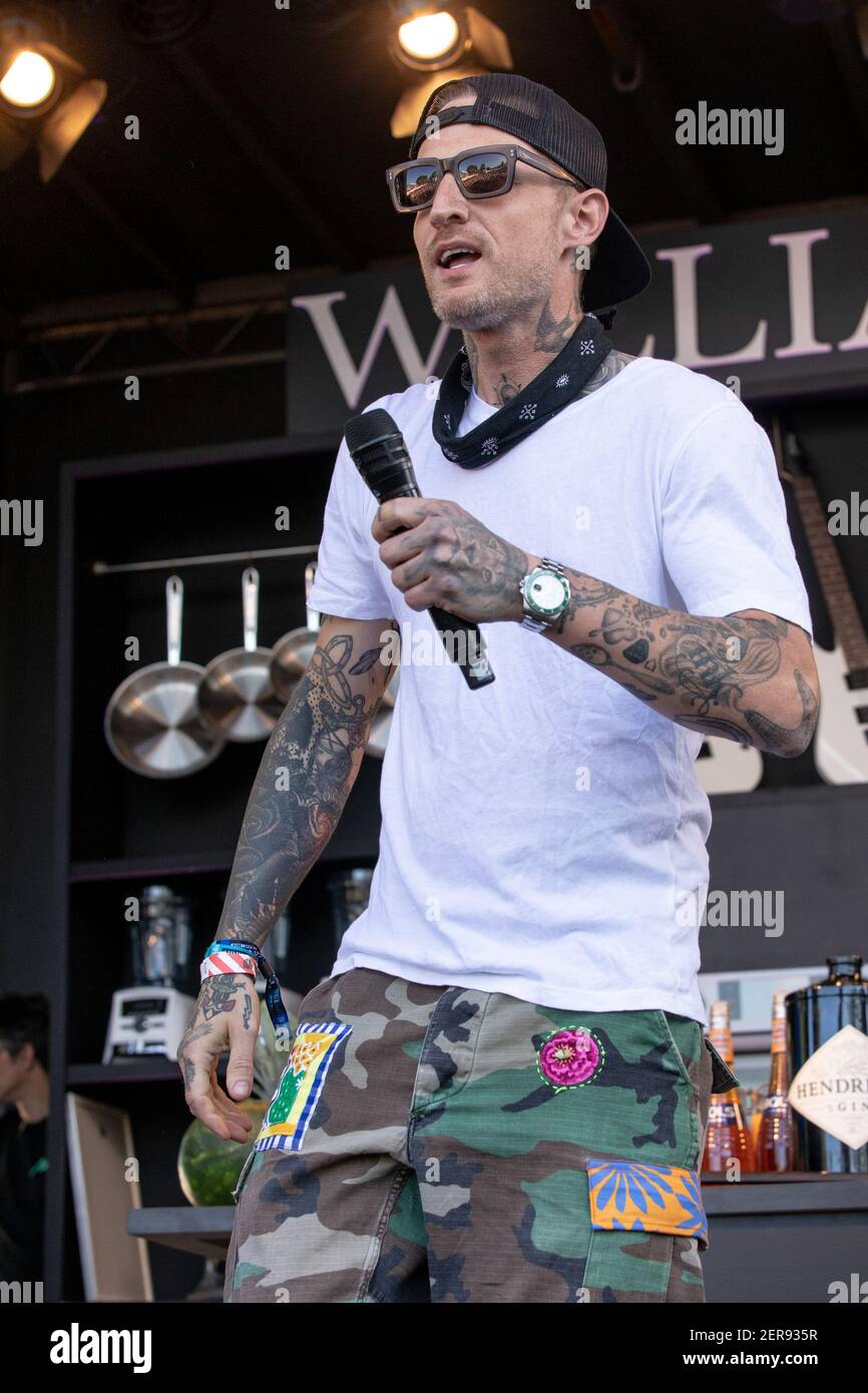 Celebrity chef Michael Voltaggio during BottleRock Music Festival at ...