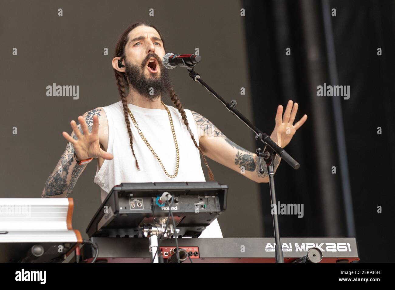 David Butler of Missio during BottleRock Music Festival at Napa Valley ...