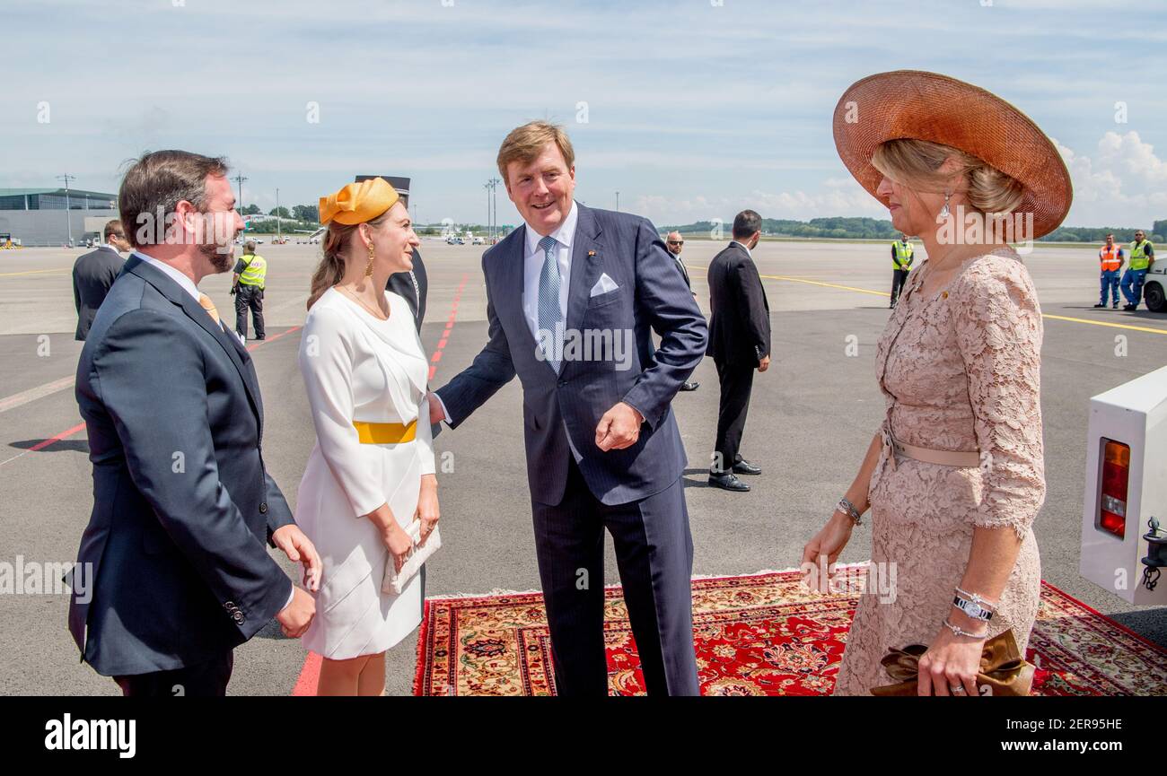 May 25, 2018 - King Willem-Alexander of the Netherlands and Queen ...