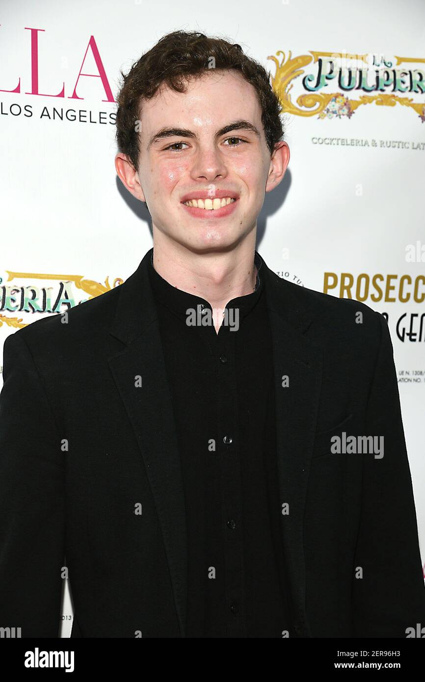 Max Mackenzie attends Bella Magazine's party for covergirl Alexa Ray ...