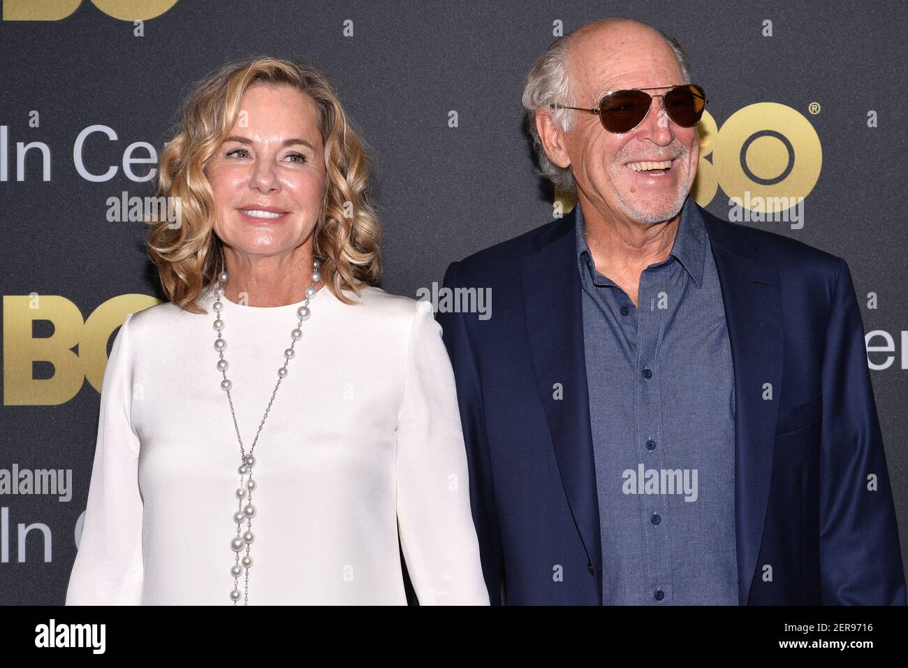 (L-R) Jane Slagsvol and usician Jimmy Buffett attend Lincoln Center's ...