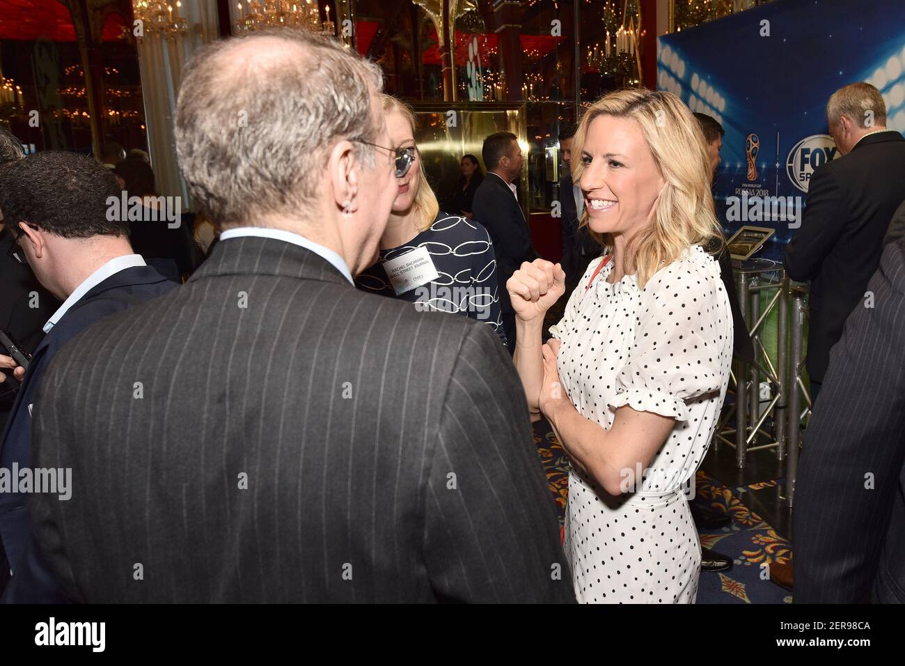 NEW YORK - MAY 30: Game Analyst Aly Wagner attends the Fox Sports 2018 ...