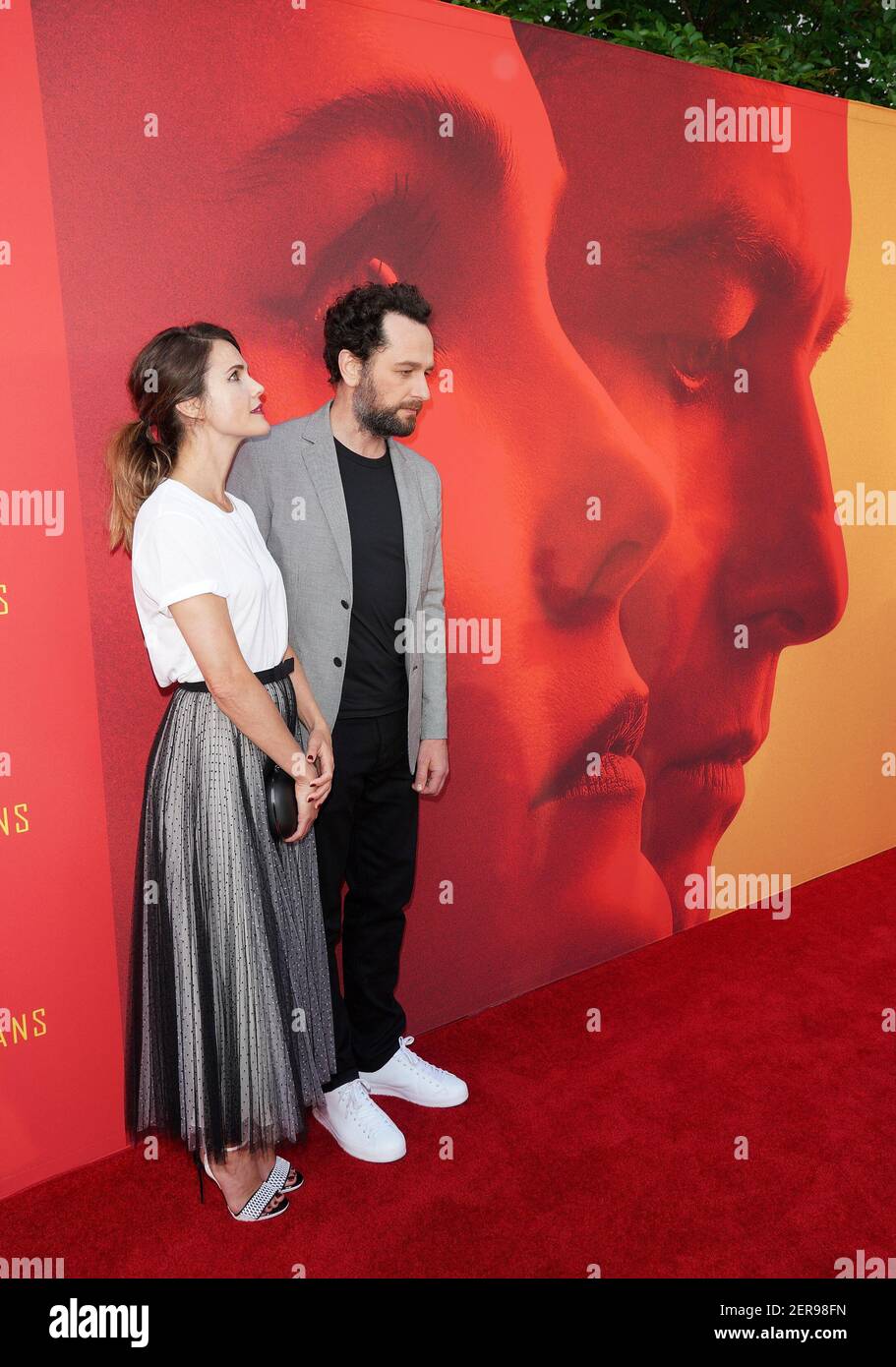 Matthew Rhys (L) and Keri Russell at the FYC Series Finale OF FX's "The ...