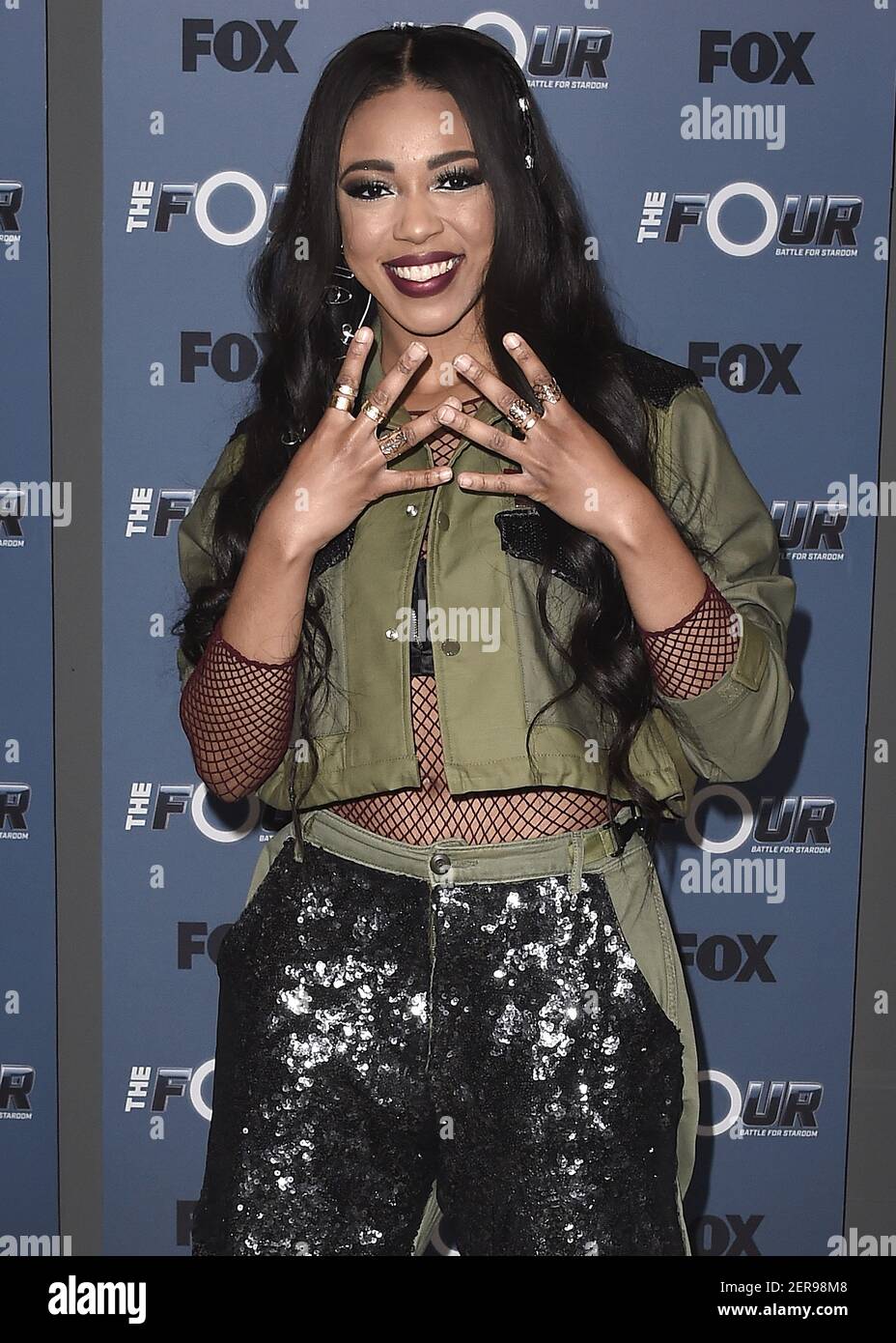 STUDIO CITY, CA - MAY 30: Carvena Jones at Fox's "The Four: Battle for ...
