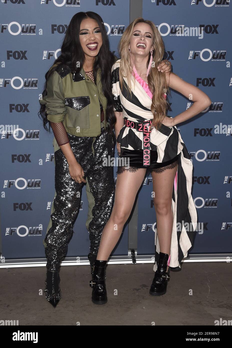 STUDIO CITY, CA - MAY 30: Carvena Jones and Stephanie Zelaya at Fox's ...