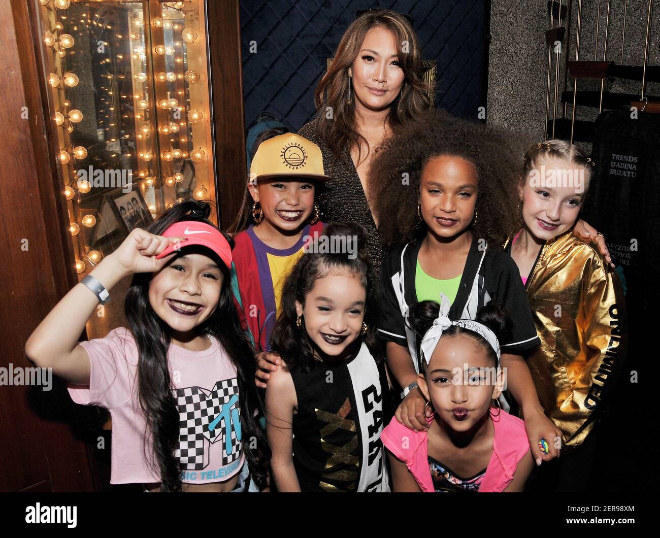 Carrie Ann Inaba with Dancers at The Carnival Choreographer's Ball ...
