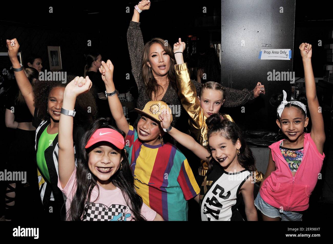 Carrie Ann Inaba with Dancers at The Carnival Choreographer's Ball ...