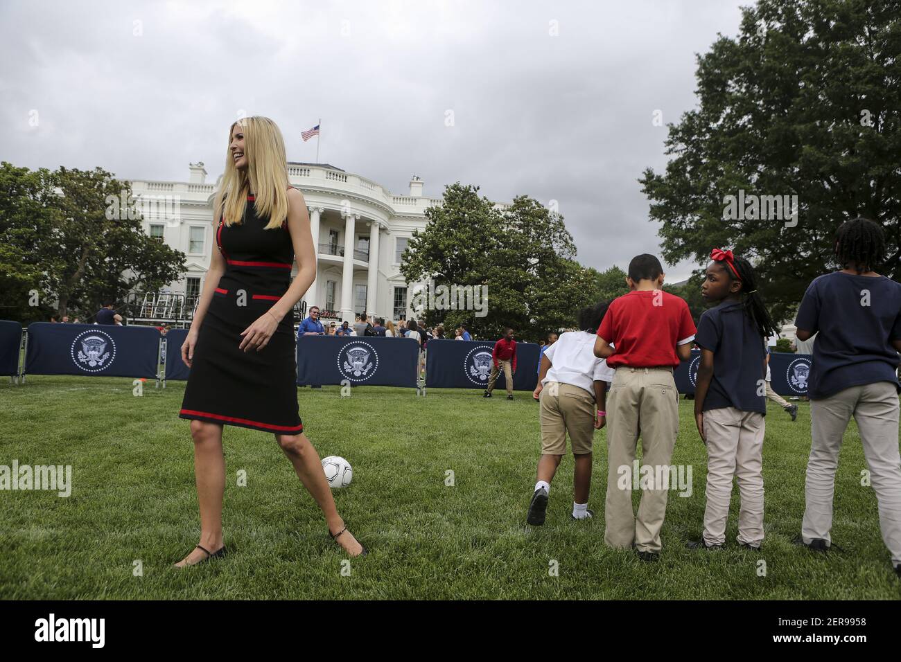 Advisor to the President Ivanka Trump participates in the White House ...