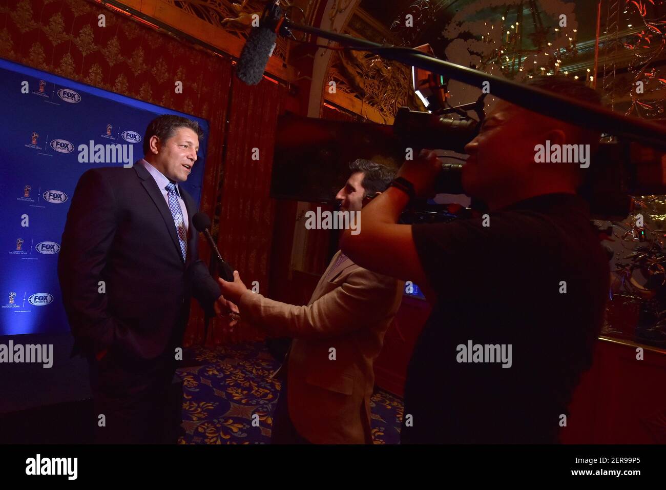 NEW YORK - MAY 30: Tony Meola, Game Analyst, attends the Fox Sports ...