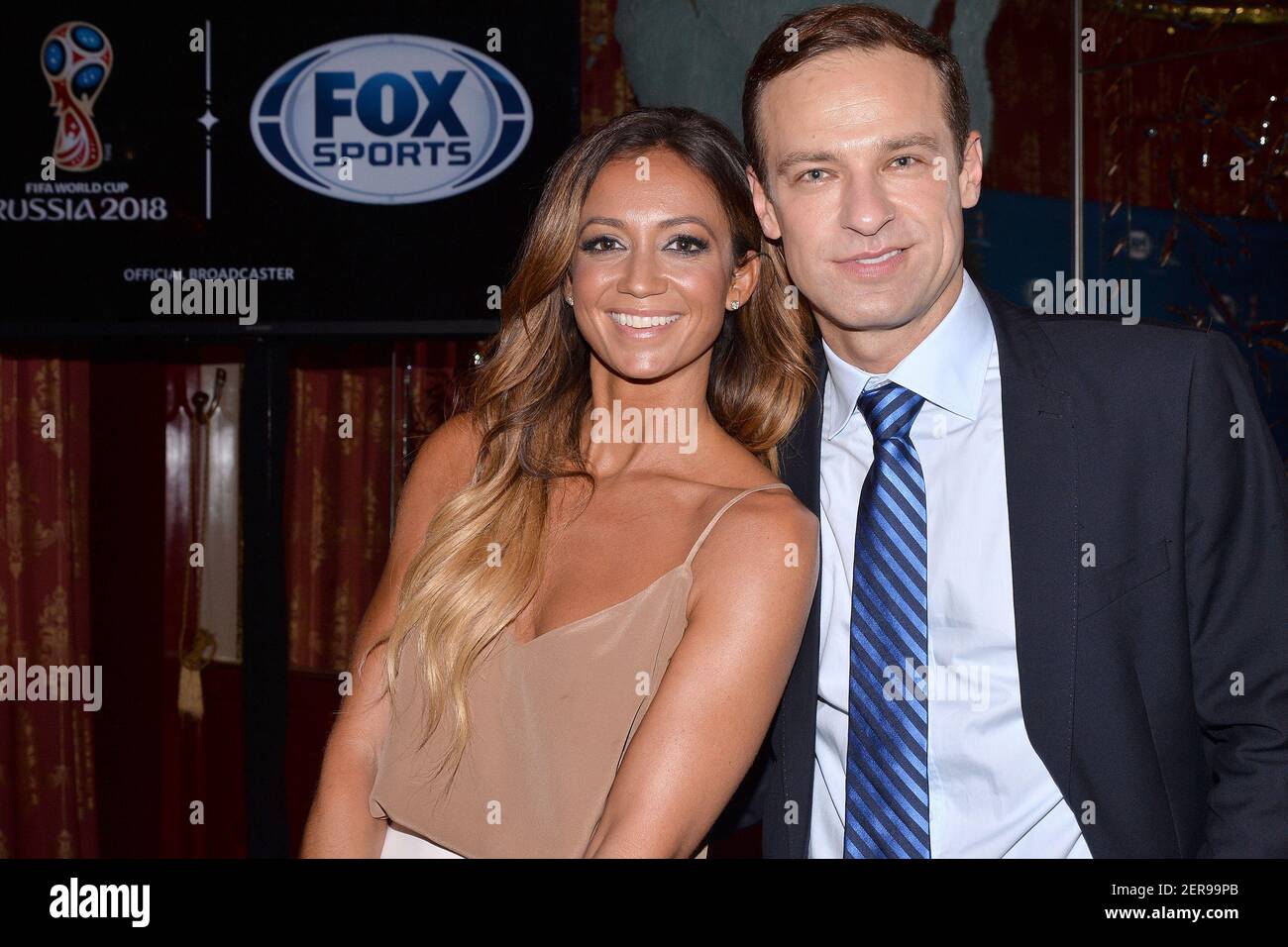 NEW YORK - MAY 30: (L-R) Kate Abdo, Studio Host and Sergey Gordeev ...
