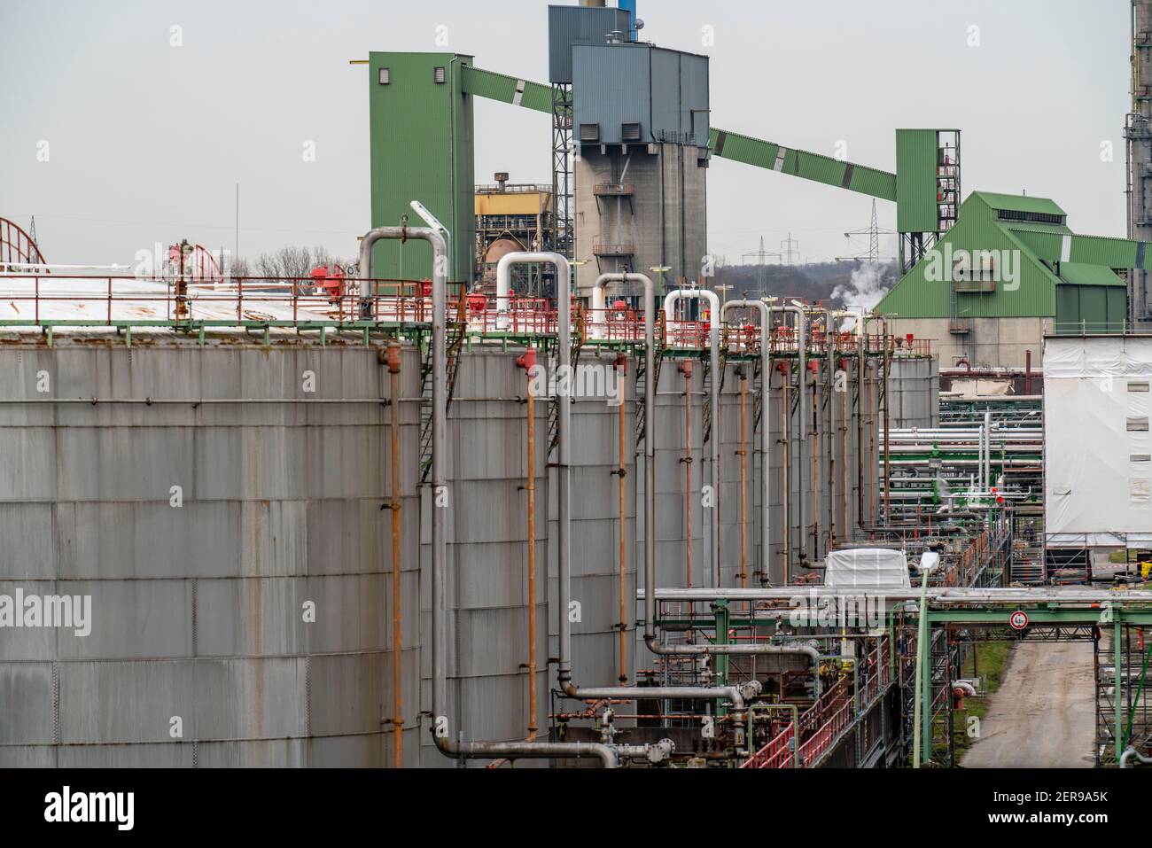 Refinery of Ruhröl, BP Gelsenkirchen, today BP Refining ...